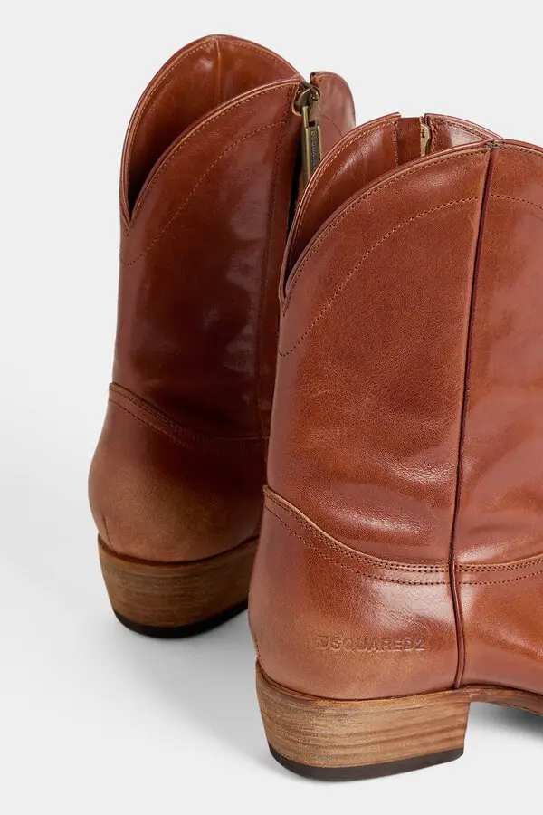 Dsquared2 Vintage Cowboy Boots