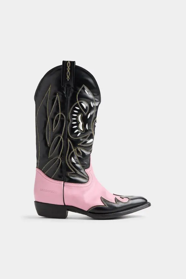 Dsquared2 Vintage Cowboy Boots