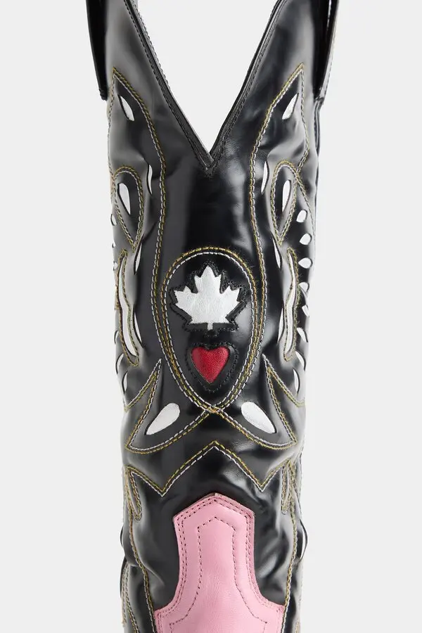 Dsquared2 Vintage Cowboy Boots
