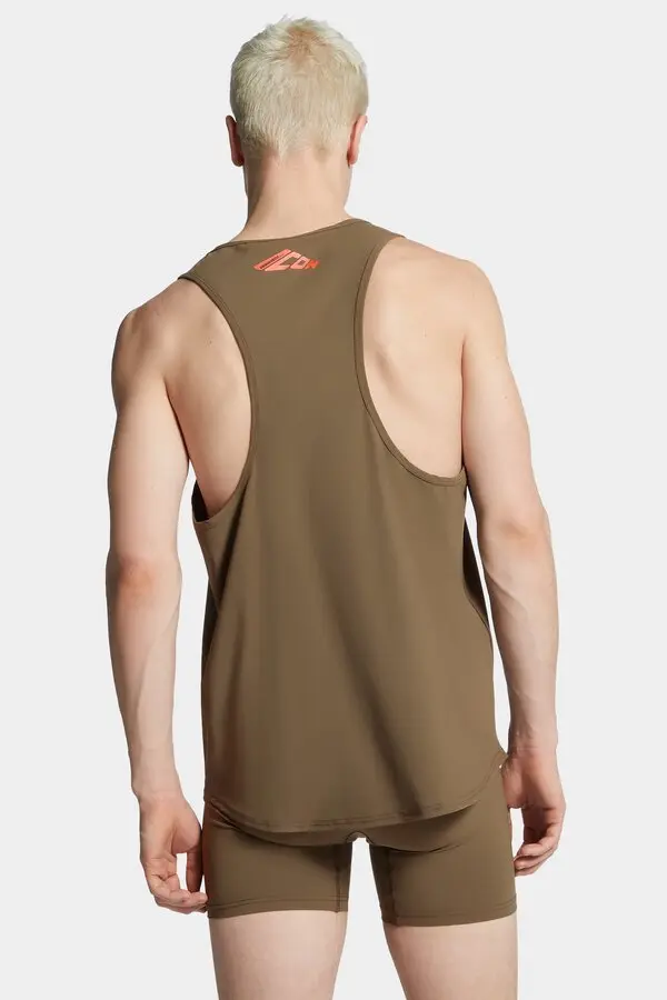 Dsquared2 Icon New Generation Tank Top - Green