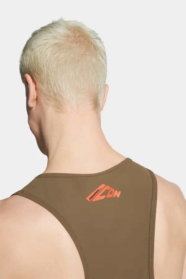 Dsquared2 Icon New Generation Tank Top - Green