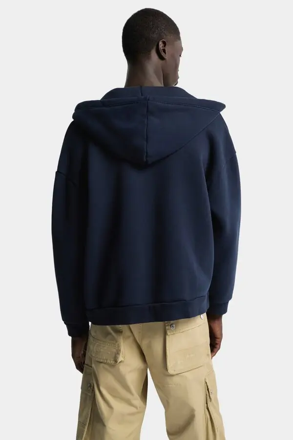 Dsquared2 Zip-up Logo Hoodie