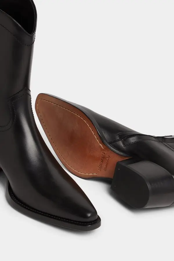 Dsquared2 Vintage Cowboy Ankle Boots