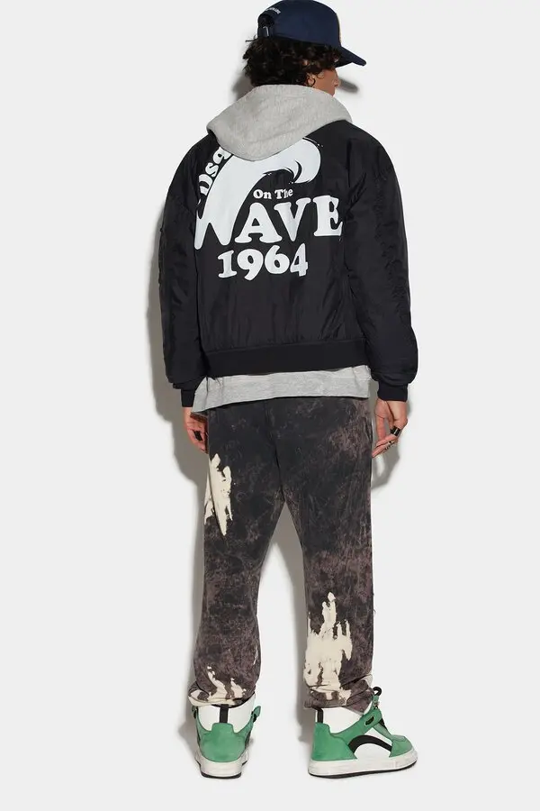 Dsquared2 Reverse Chill Out Pants With Distressed Details