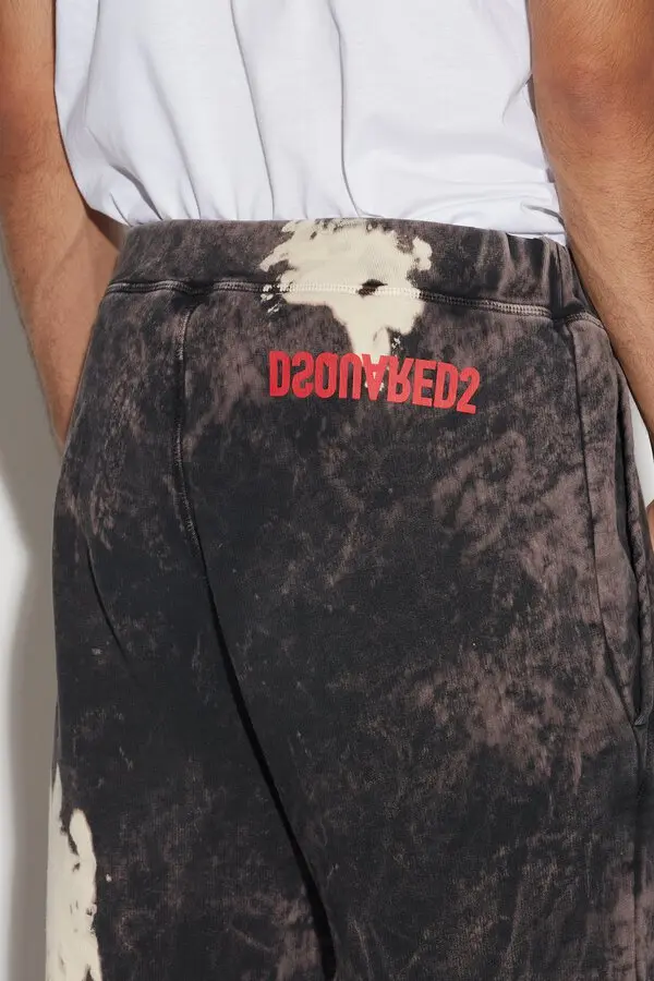Dsquared2 Reverse Chill Out Pants With Distressed Details