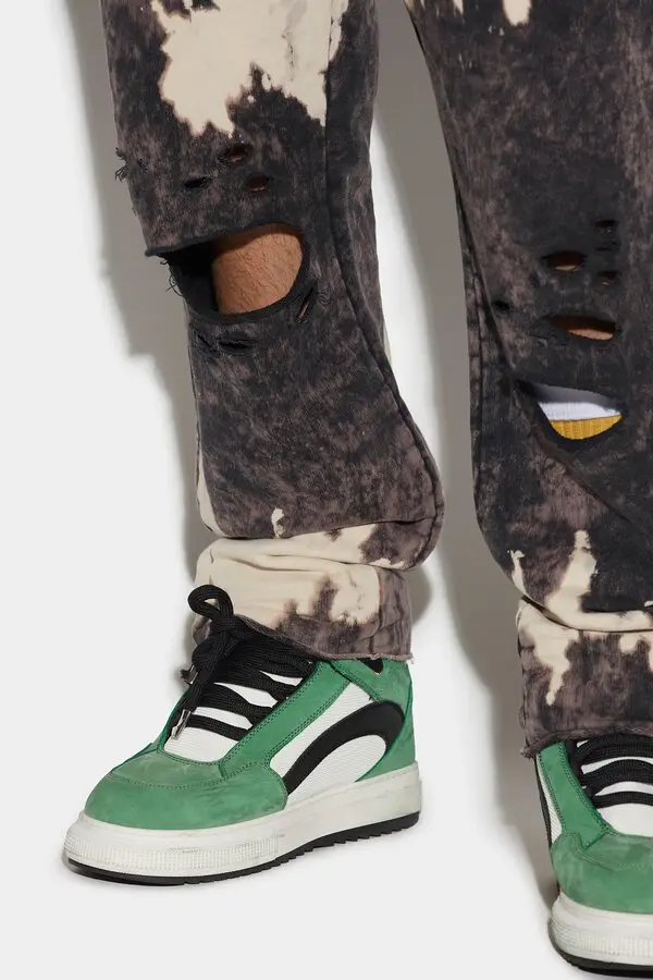 Dsquared2 Reverse Chill Out Pants With Distressed Details