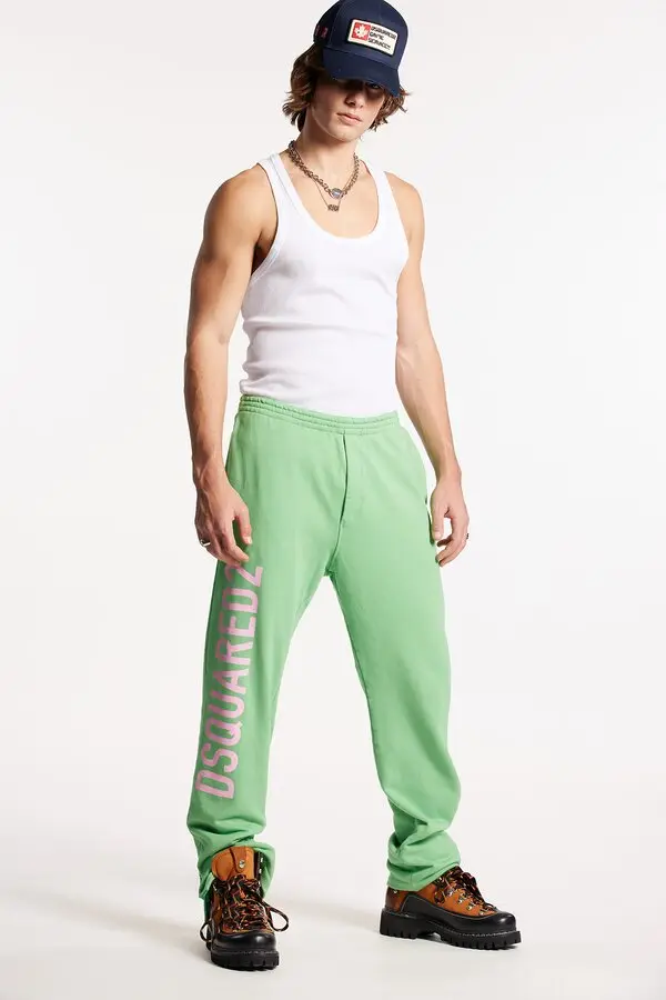 Dsquared2 Logo Jogger Pants - Pink