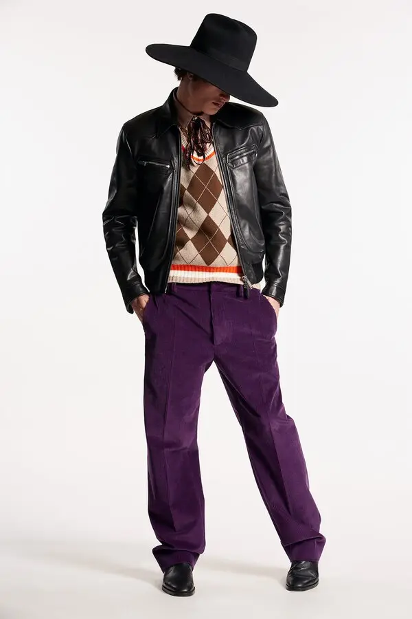 Dsquared2 Corduroy Relaxed Fit Trousers