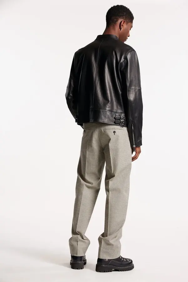 Dsquared2 Relaxed Fit Checkered Trousers