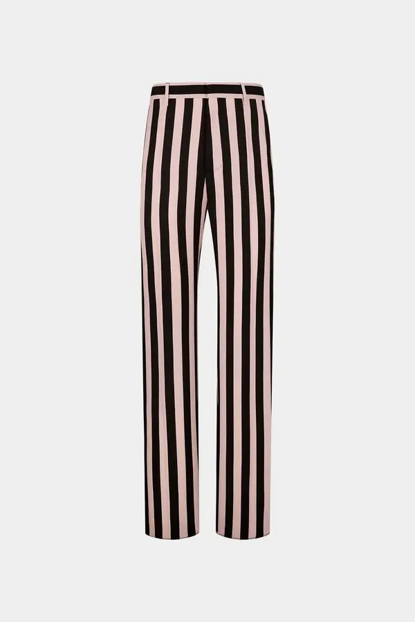 Dsquared2 Striped Wide Leg Pants
