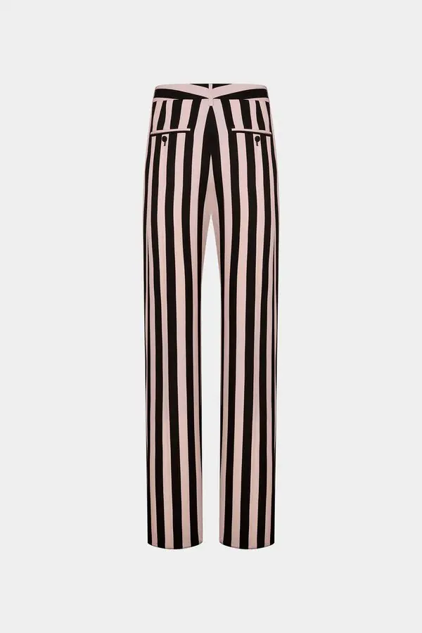 Dsquared2 Striped Wide Leg Pants
