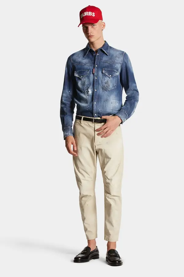 Dsquared2 Stamps Sexy Chino Pants