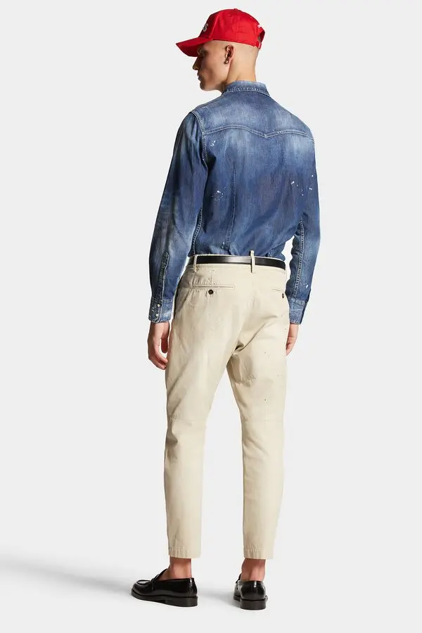 Dsquared2 Stamps Sexy Chino Pants