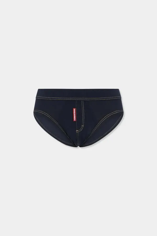 Dsquared2 Five Pockets Brief - Blue