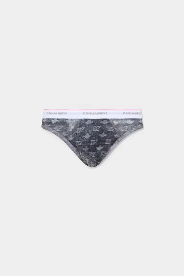 Dsquared2 Monogram Brief - Light Blue
