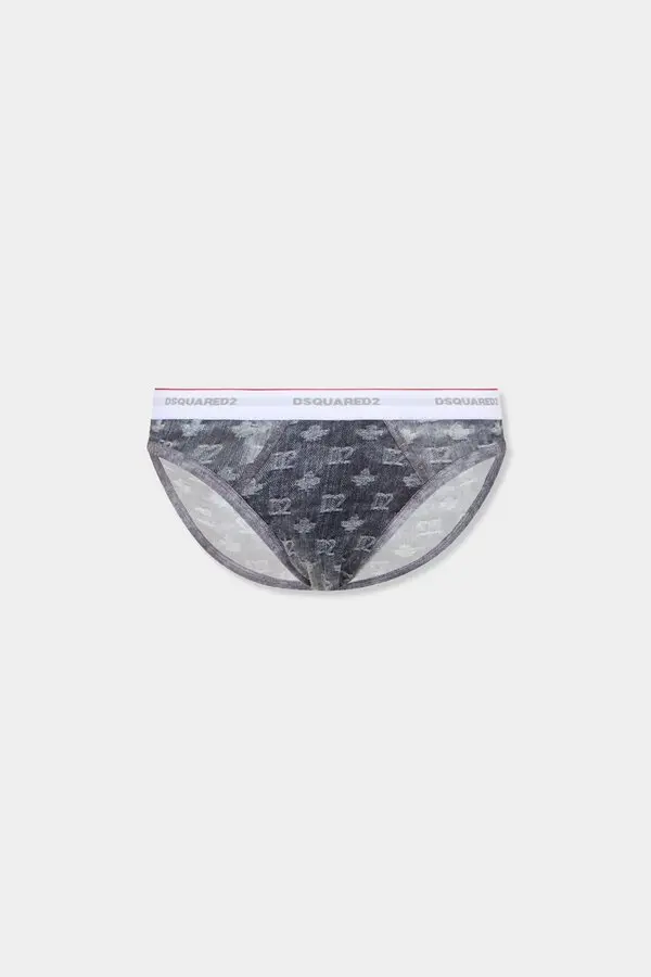 Dsquared2 Monogram Brief - Light Blue