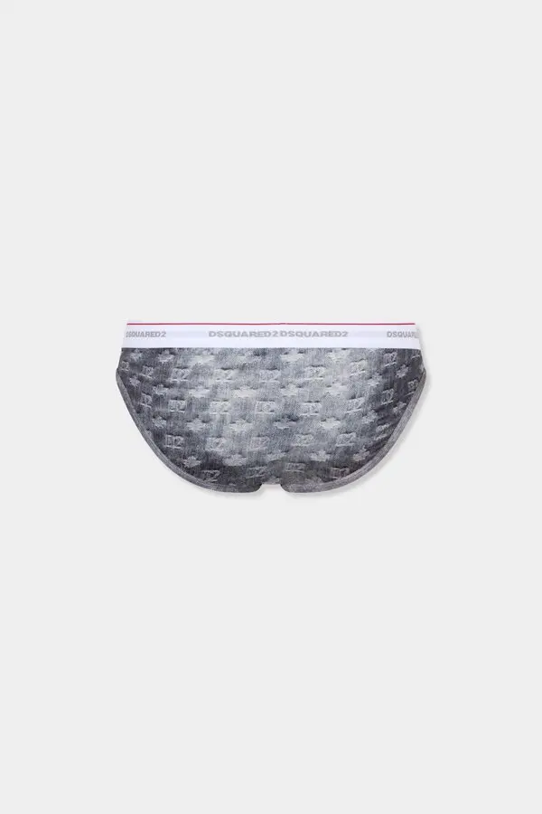 Dsquared2 Monogram Brief - Light Blue
