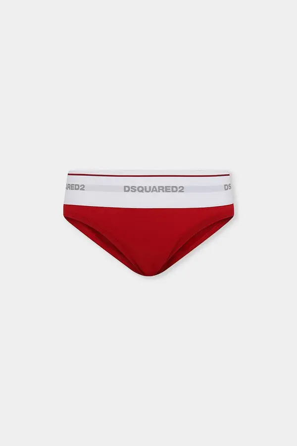 Dsquared2 Logo Briefs - Red