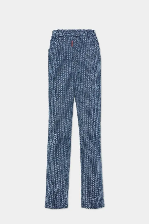 Dsquared2 New York Denim Trackpant - Blue