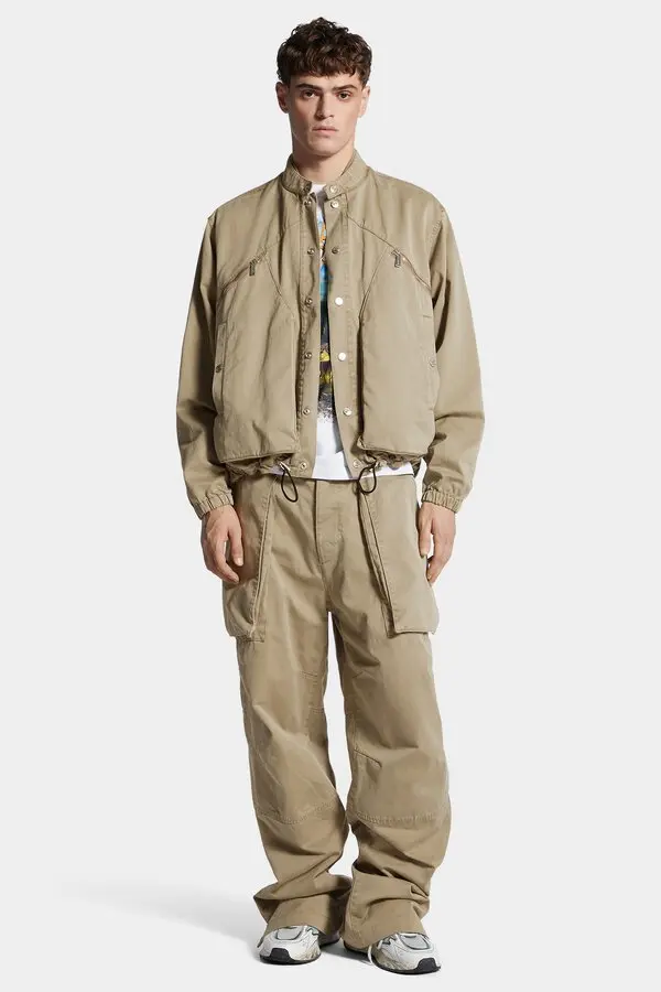 Dsquared2 Mechanic Loose Fit Trousers