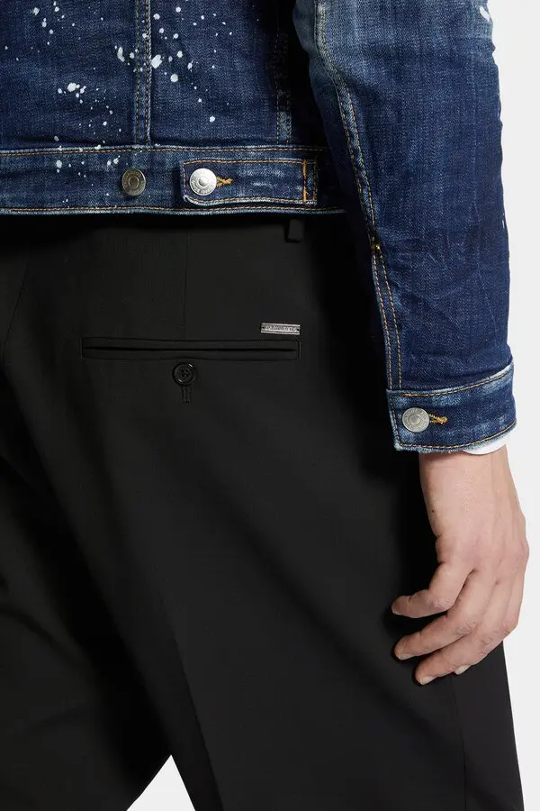 Dsquared2 One Pleat Wool Trousers