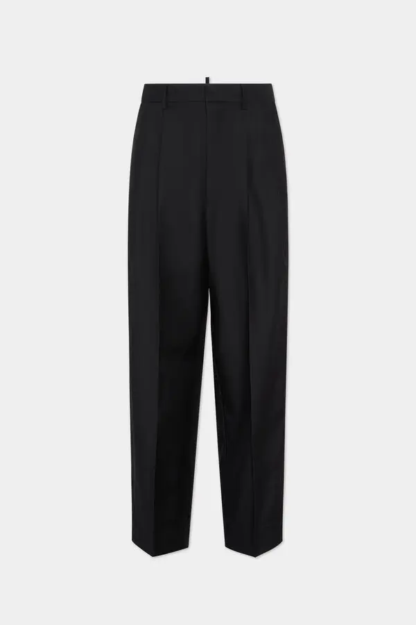 Dsquared2 Two Pleats Tuxedo Pant - Black