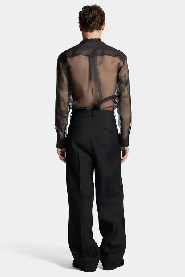 Dsquared2 Two Pleats Tuxedo Pant