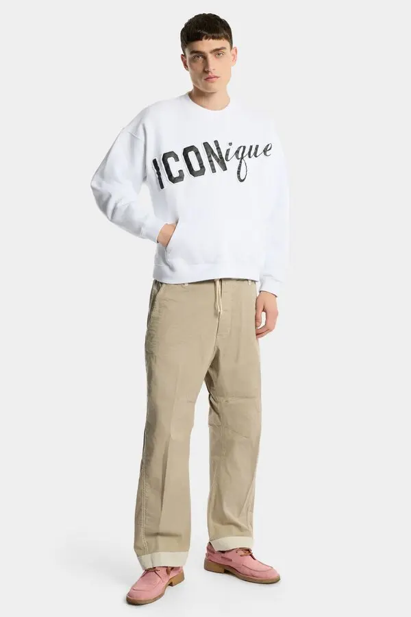 Dsquared2 Inside Out Relaxed Fit Trousers