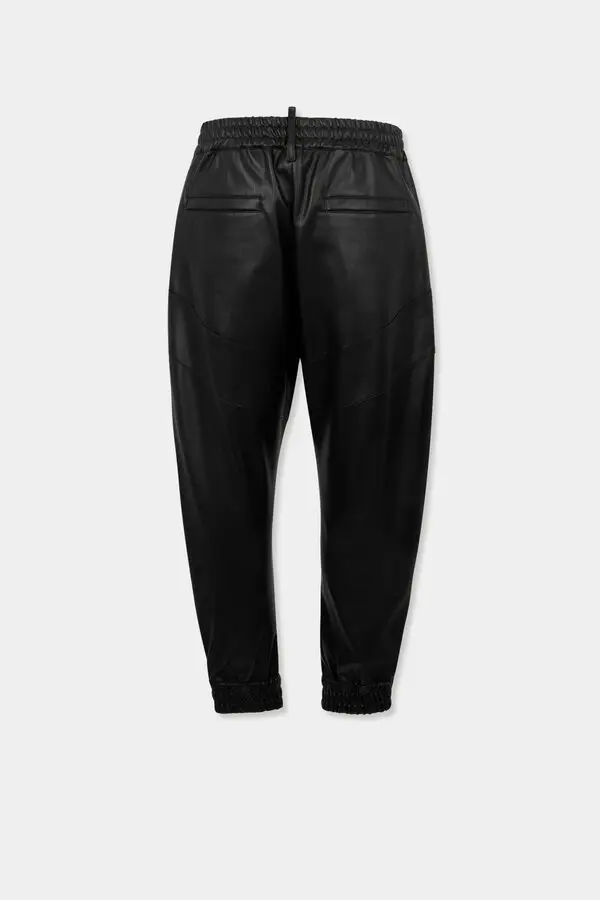 Dsquared2 Faux Leather Jogging Pants
