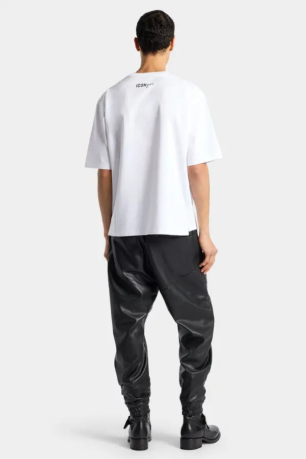 Dsquared2 Faux Leather Jogging Pants