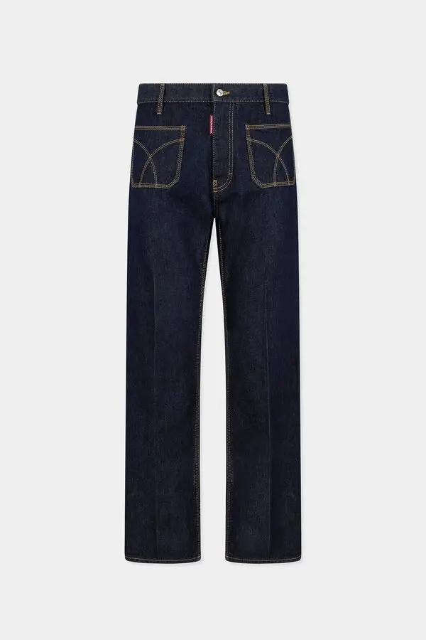 Dsquared2 Dark Wash Denim Jeans - Blue