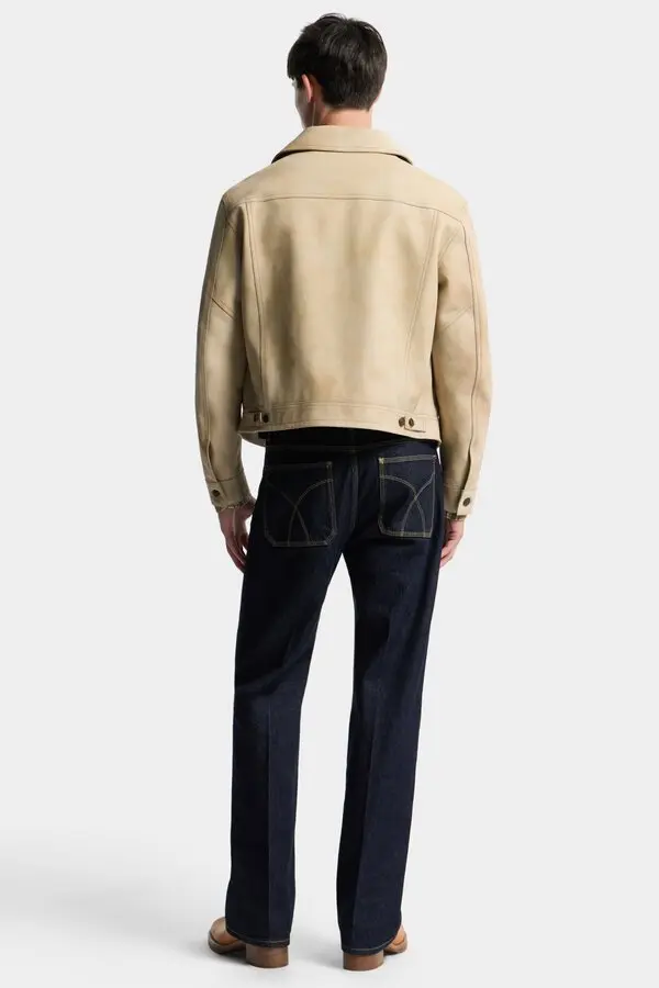 Dsquared2 Dark Wash Denim Jeans - Blue