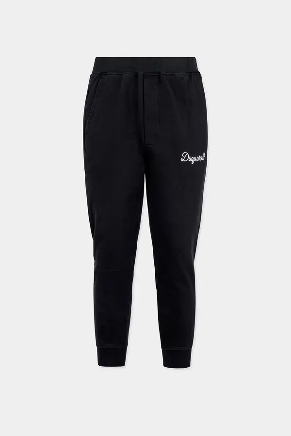 Dsquared2 Signature Jersey Joggers - Black