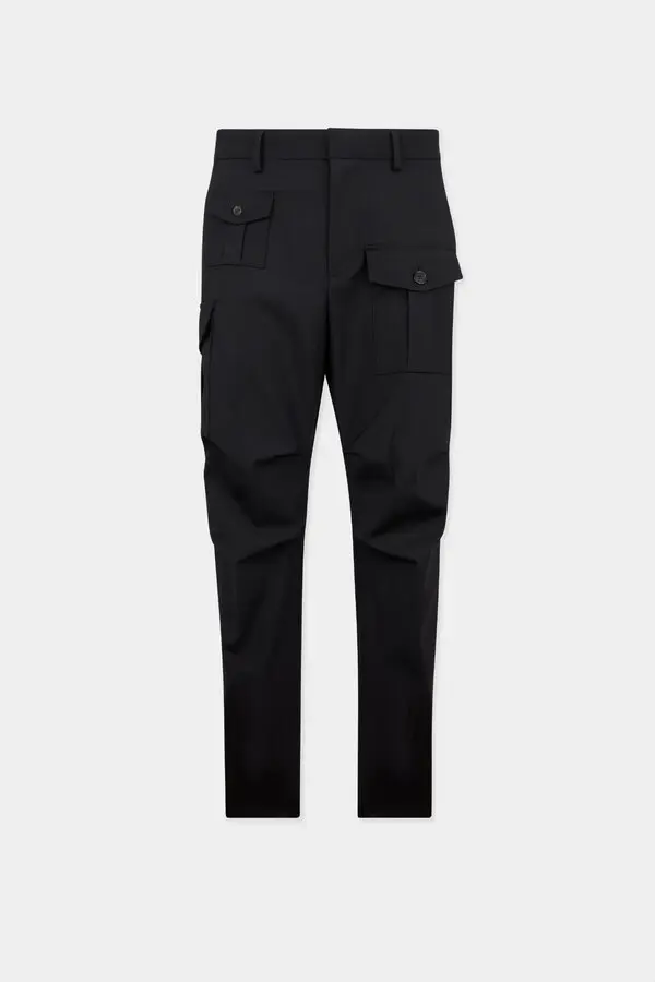 Dsquared2 Wool Blend Cargo Pants