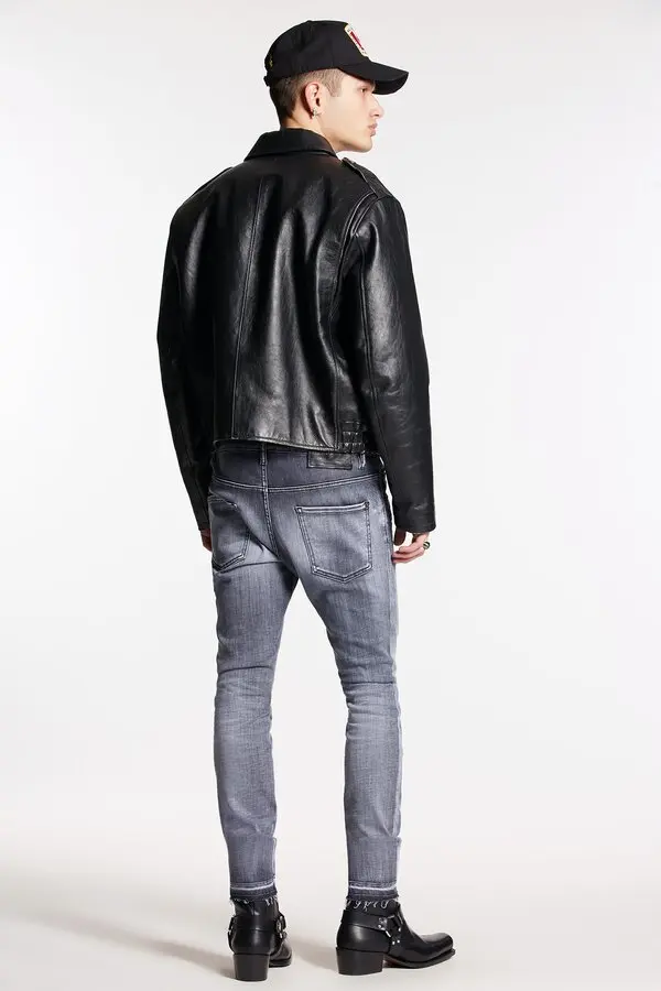 Dsquared2 Grey Proper Wash Super Twinky Jeans