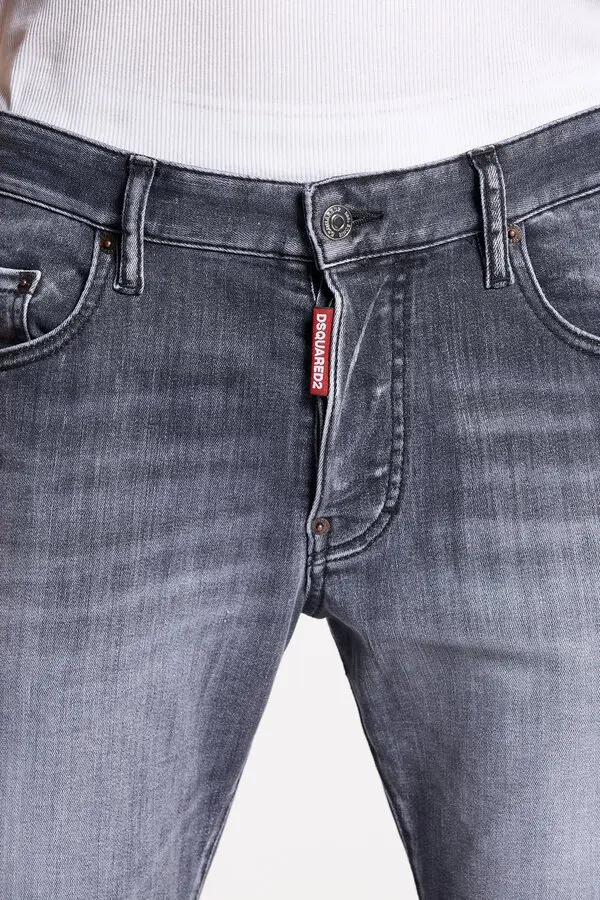 Dsquared2 Grey Proper Wash Super Twinky Jeans