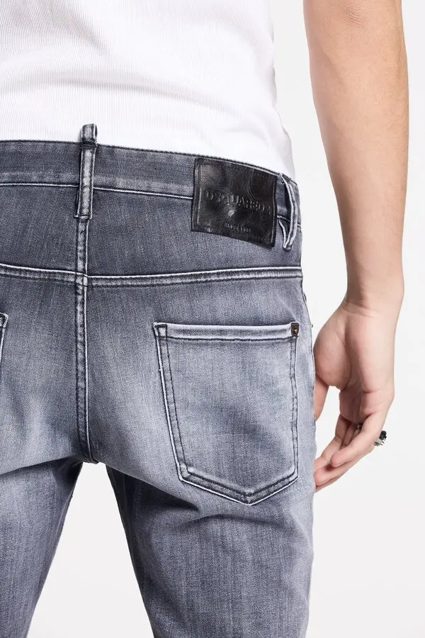 Dsquared2 Grey Proper Wash Super Twinky Jeans