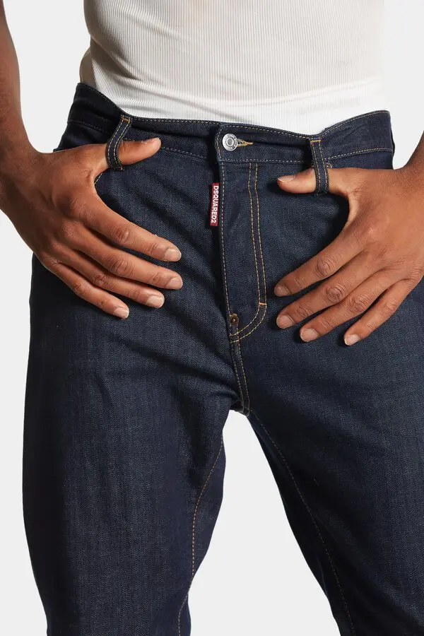 Dsquared2 Dark Rinse Wash 642 Jeans - Blue