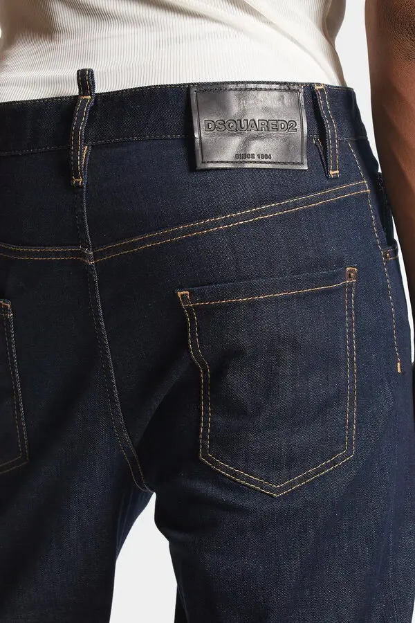 Dsquared2 Dark Rinse Wash 642 Jeans - Blue