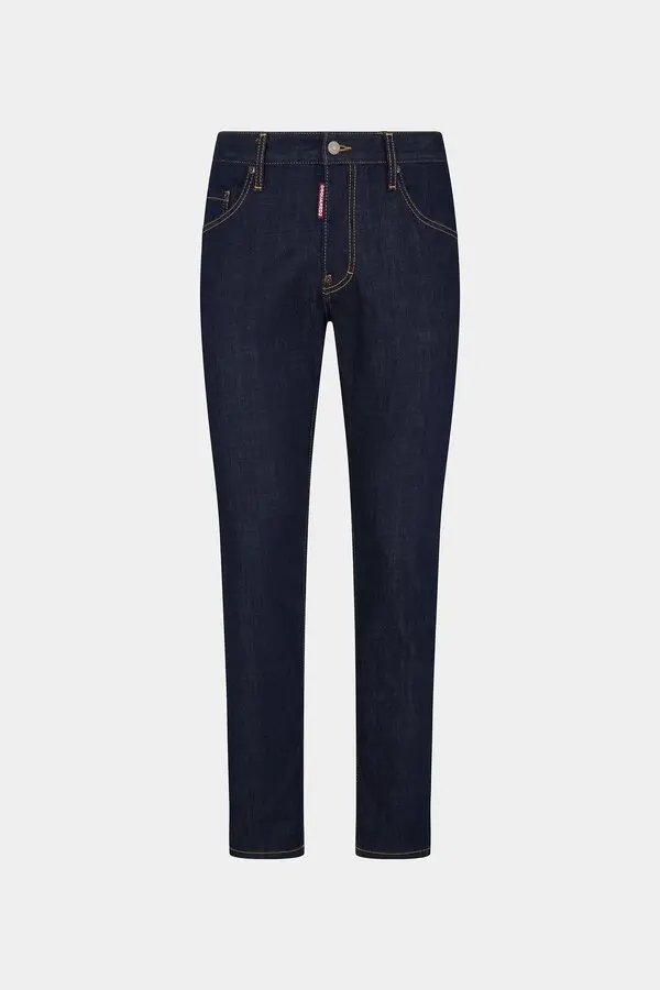 Dsquared2 Dark Rinse Wash Skater Jeans - Blue