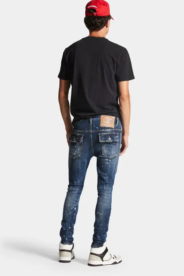 Dsquared2 Dark Moldy Wash Super Twinky Jeans