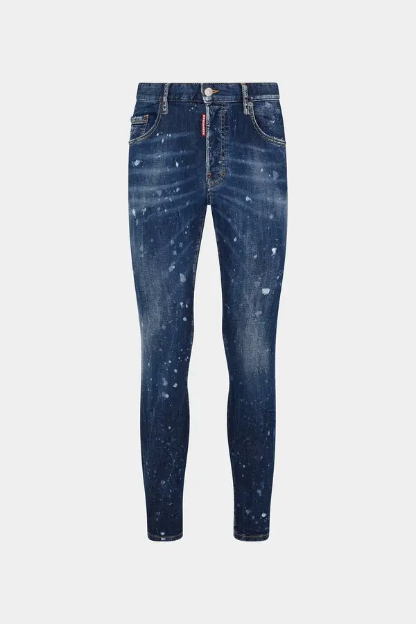Dsquared2 Skinny Fit Jeans With Distressed Details - Blue