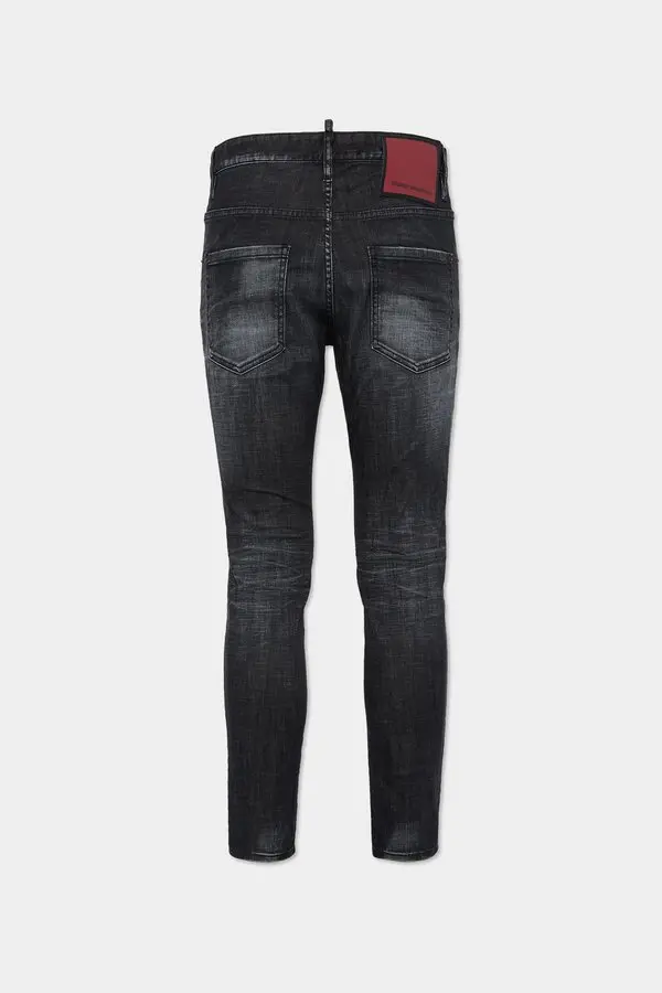 Dsquared2 Easy Wash Skater Jeans - Black