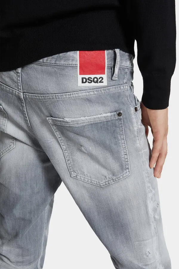 Dsquared2 Brushed Wash Skater Jeans