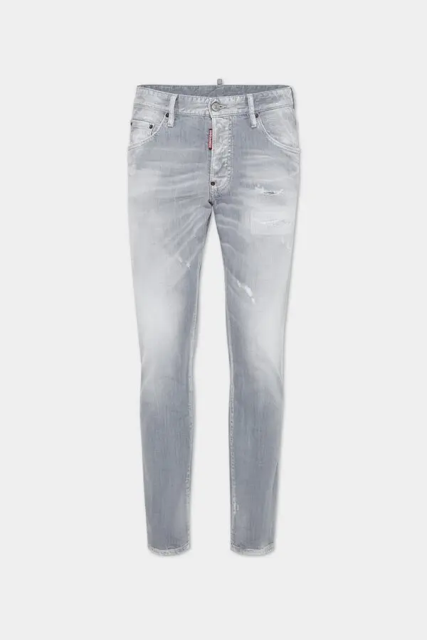 Dsquared2 Brushed Wash Skater Jeans - Grey