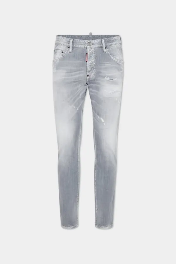 Dsquared2 Brushed Wash Skater Jeans - Grey