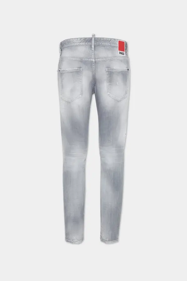Dsquared2 Brushed Wash Skater Jeans - Grey