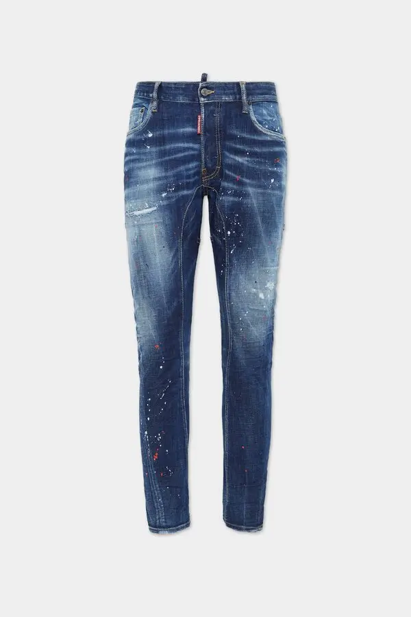 Dsquared2 Tidy Biker Jeans - Blue
