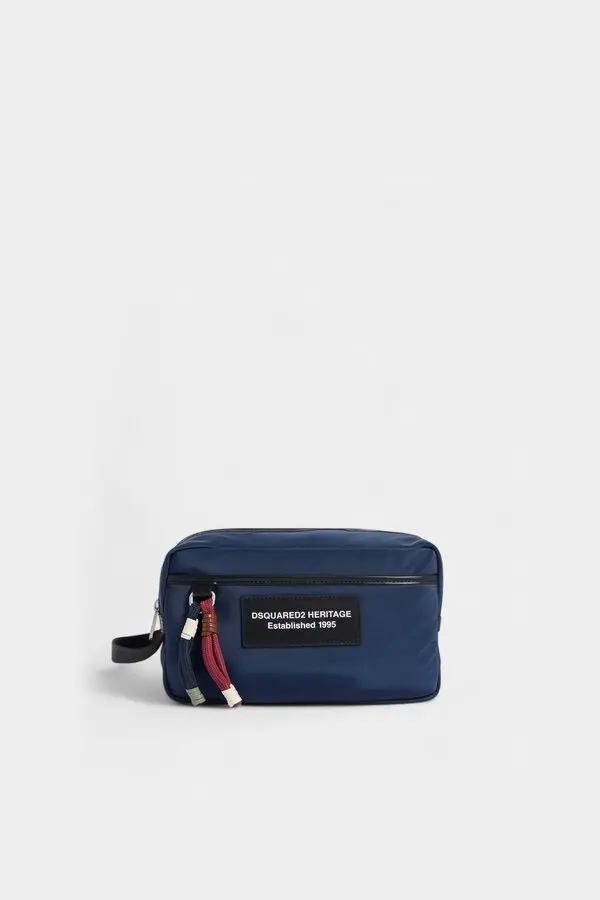 Dsquared2 Heritage Wash Bag - Navy
