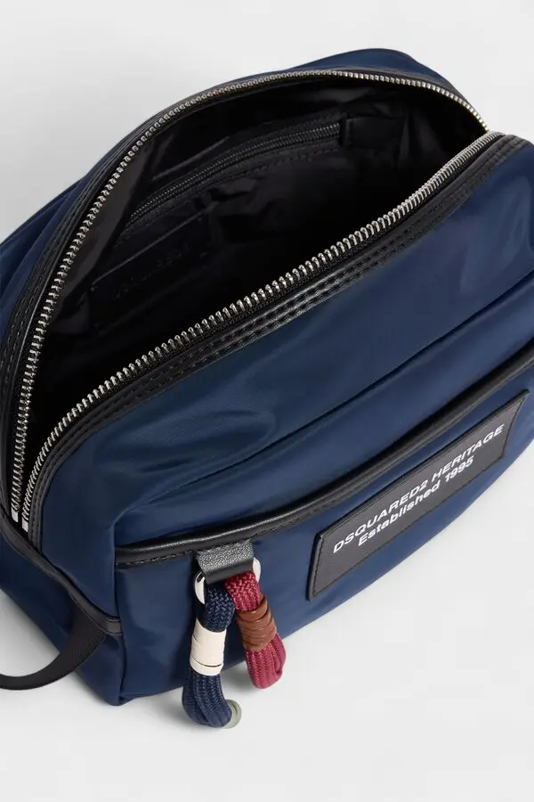 Dsquared2 Heritage Wash Bag - Navy